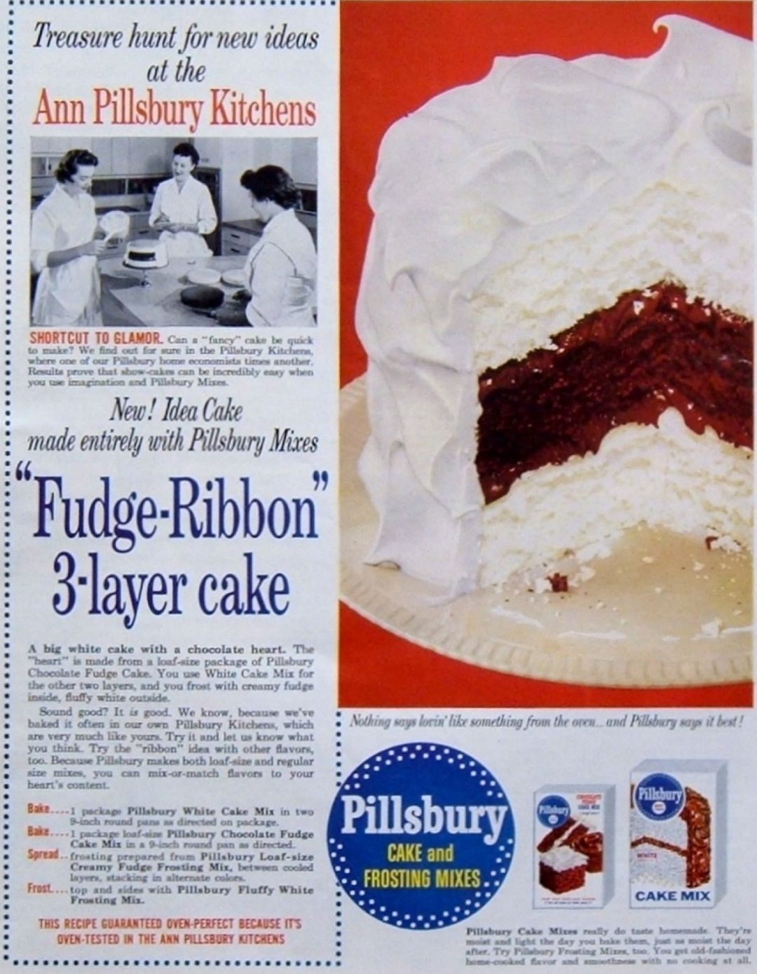 Fudge Ribbon Cake
